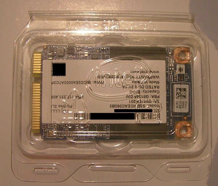 入門級mSATA SSD Intel 525 60G小測+Secure Erase（安全抹除）步驟 - PCDVD數位科技討論區